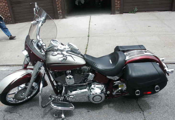 HARLEY DAVIDSON CVO SOFTAIL CONVERTIBLE FLSTSE 2010-2011 WINDSHIELD – 7 ...