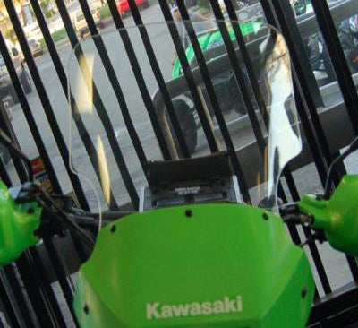 KAWASAKI KLR 650 1986-2007 WINDSHIELD – 7 Jurock